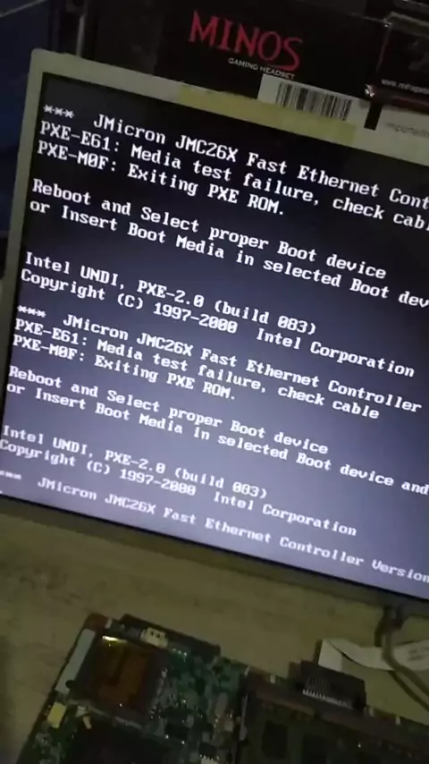 PXE M0F: Exiting Intel Boot Agent | Discover