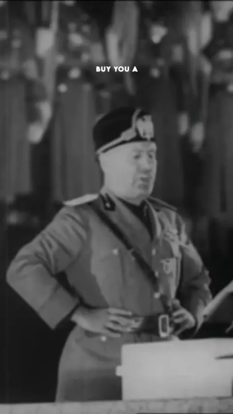 benito mussolini mewing