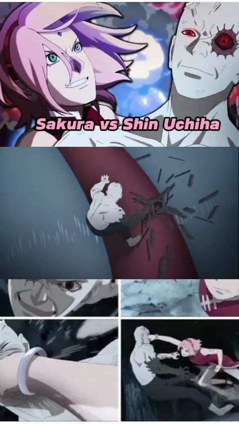 boruto x sakura comics:sakura vs shin uchiha | bor ...| Kwai
