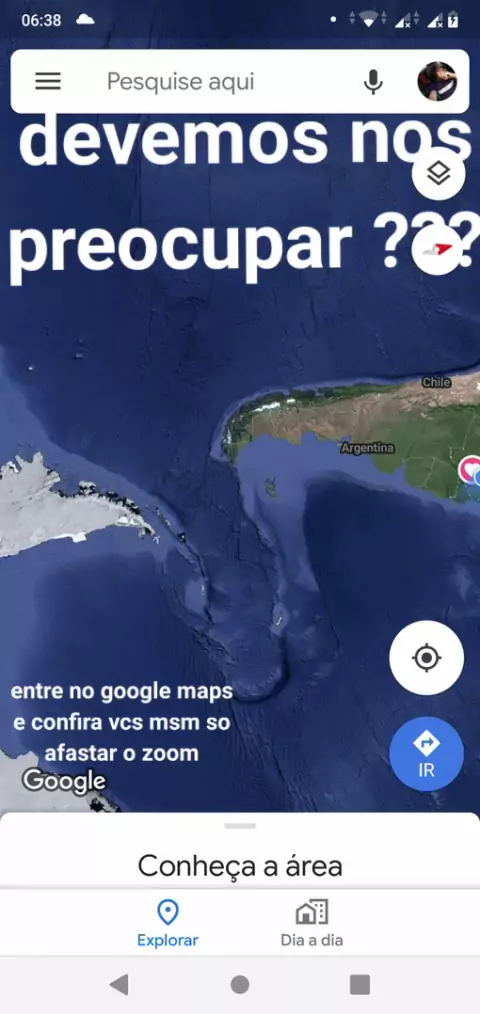 ilha em que o homem vê no google maps uma criatura ...| Kwai