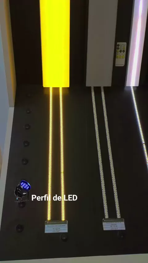 perfil de led fachada:perfil de led