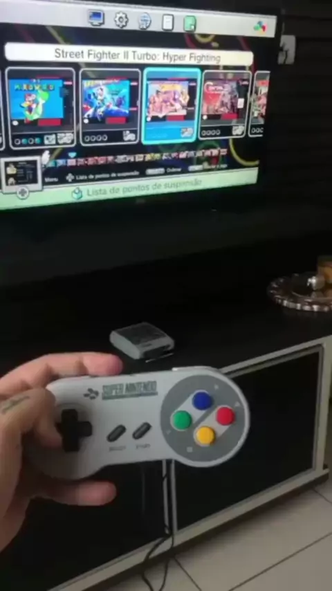 Super Mini SFC 620 Jogos
