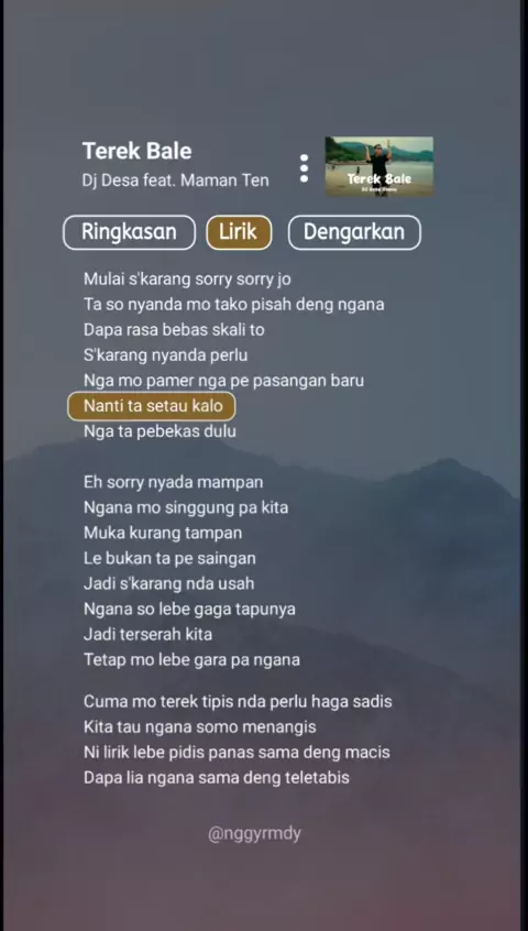 lagu terek bale full lirik | Discover