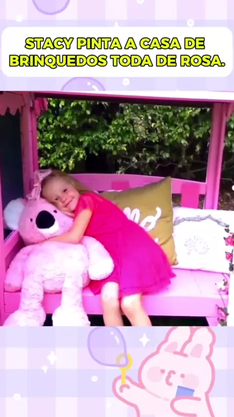 stacy para criancas:stacy pinta a casa de brinqued ...| Kwai