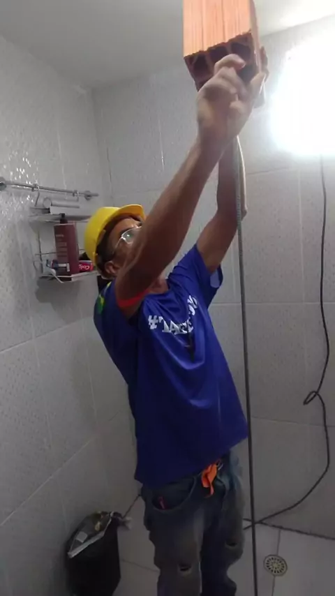 box de banheiro de alvenaria:divisor de box para b ...| Kwai