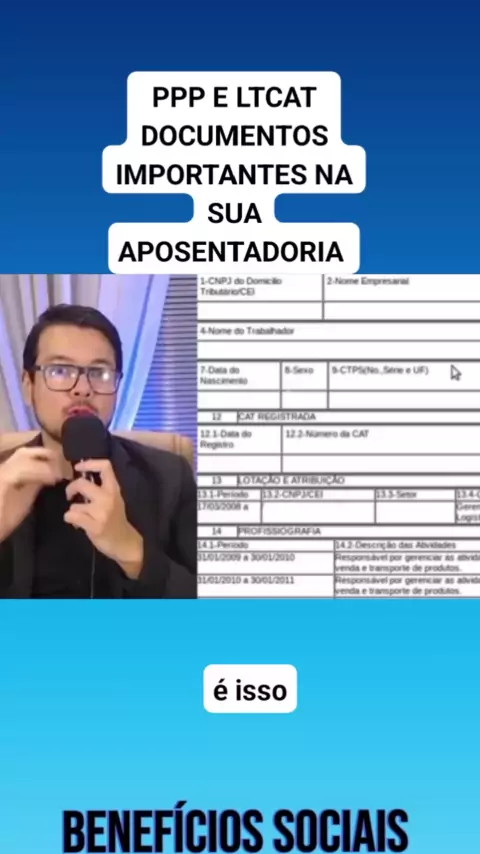 ppp inss:ppp e ltcat documentos importantes na sua ...| Kwai