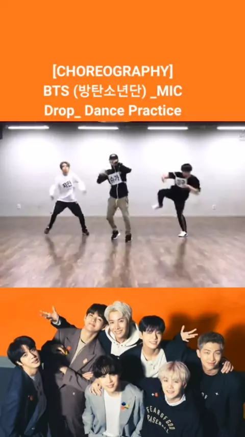 mic drop dance practice:[choreography] bts (방탄소년단) ...| Kwai