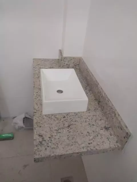 cuba sobrepor banheiro:lavatório em granito amarel ...| Kwai