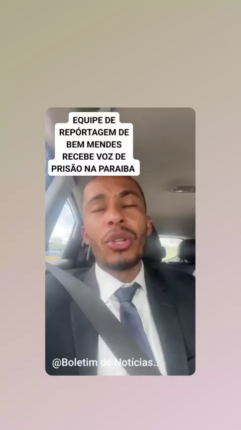 Explicação doreportagem de bem mendes