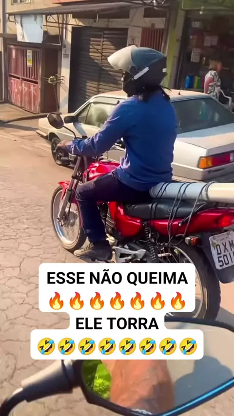 Explicação doele nao queima ele torra