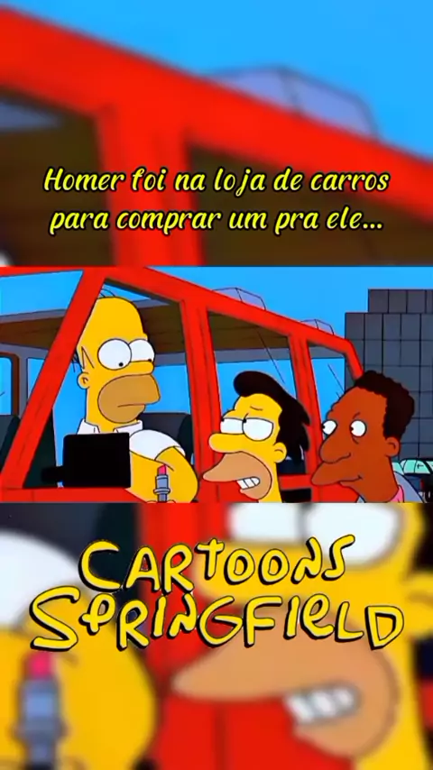 homer cartoons:homer foi comprar um carro novo... ...| Kwai