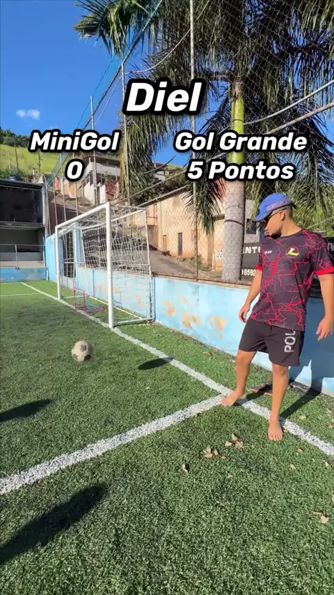 mine gol:desafio do mini gol impossível! 😱