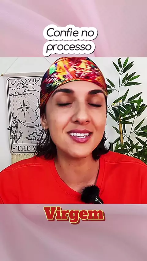mensagem do tarot:confie no processo.