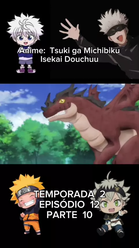 tsuki anime:tsuki ga michibiku isekai douchuu