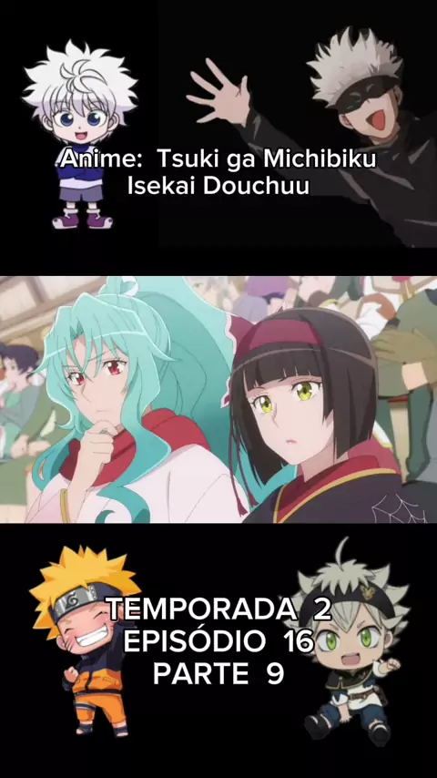 tsuki anime:tsuki ga michibiku isekai douchuu