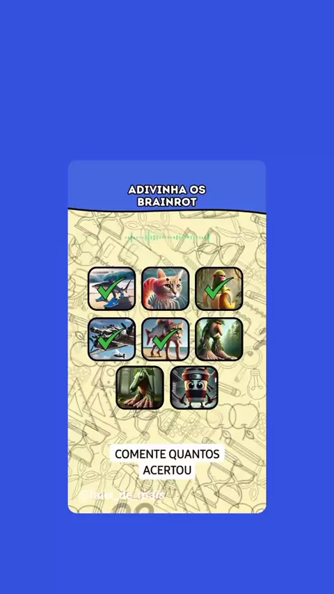 Explicação doadivinha brainrot