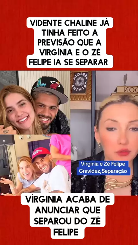 termino de virginia e ze felipe:vírginia separou d ...| Kwai
